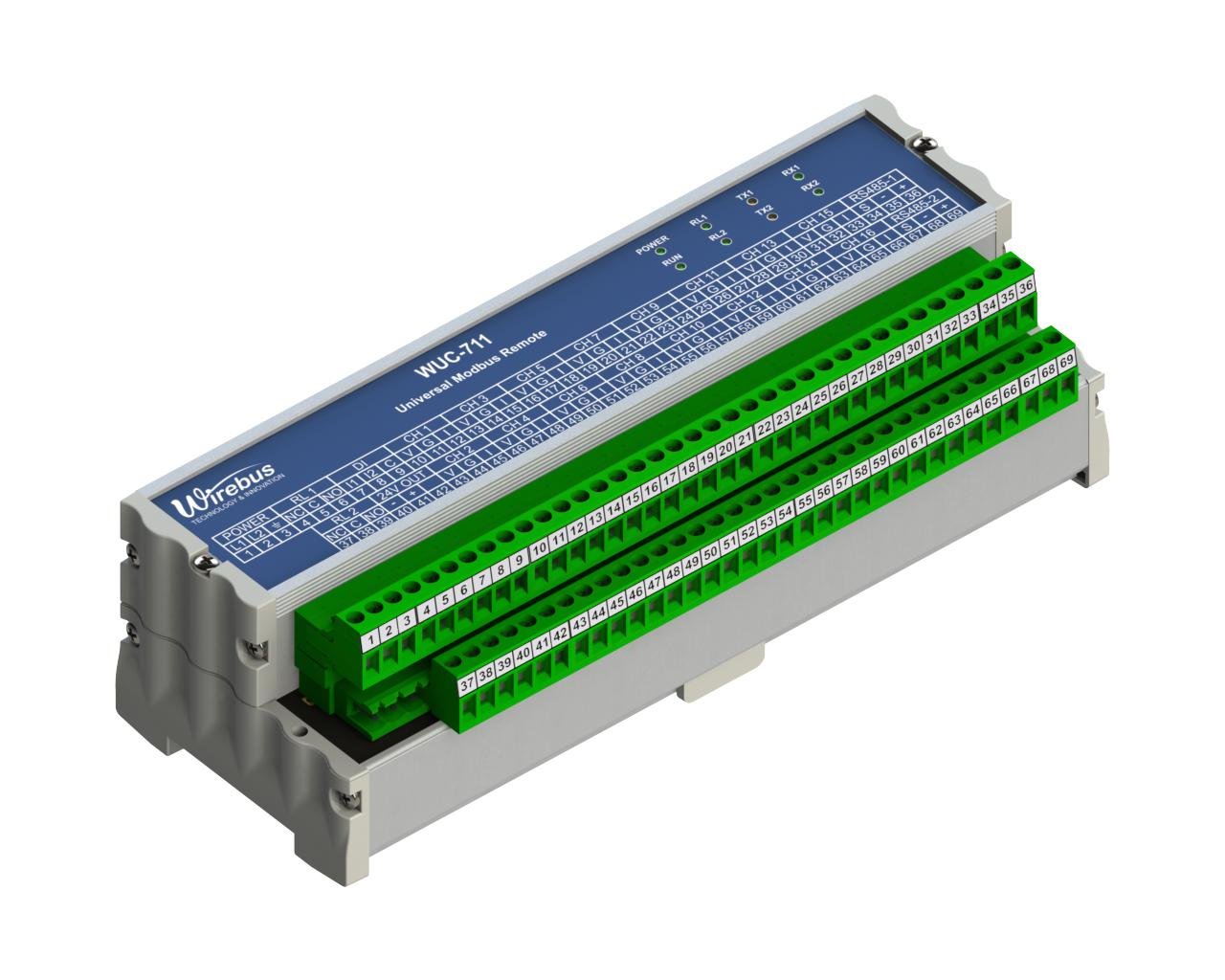 Modbus Universal Remote - WUC-711 - Wirebus